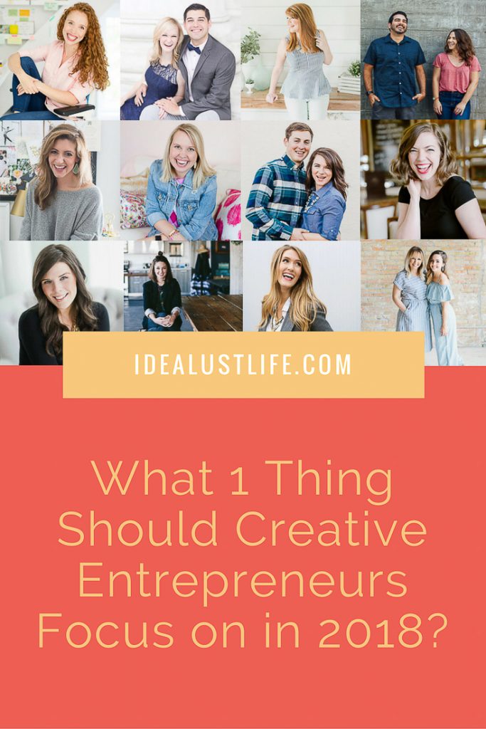 14 creative entrepreneur leaders give advice for a successful 2018