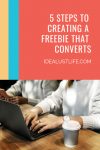 5 steps to creating a freebie that converts for creative entrepreneurs
